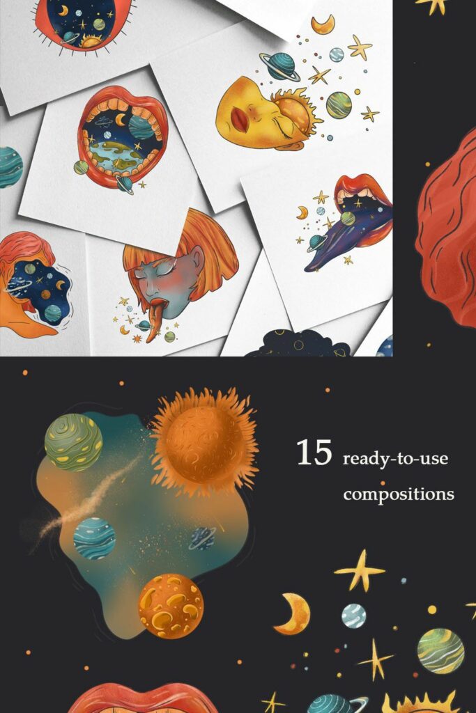 SPACE CHIC universe & girls – MasterBundles