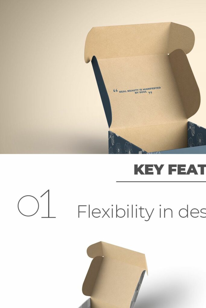 Square Kraft Paper Mailer Box Mockup – MasterBundles