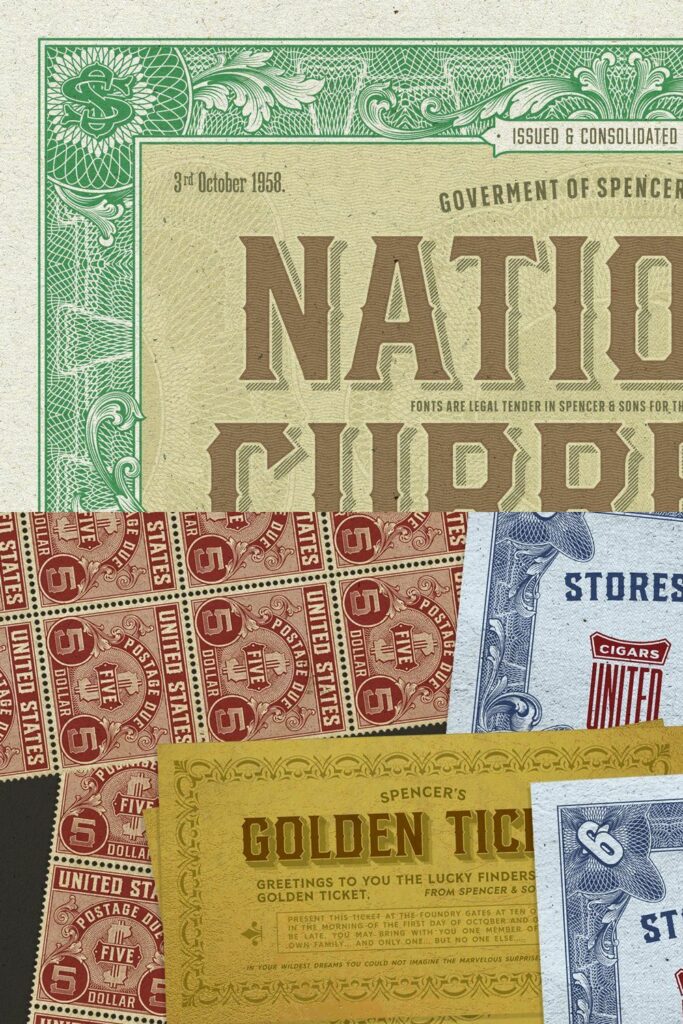 S&S National Currency Font Bundle – MasterBundles