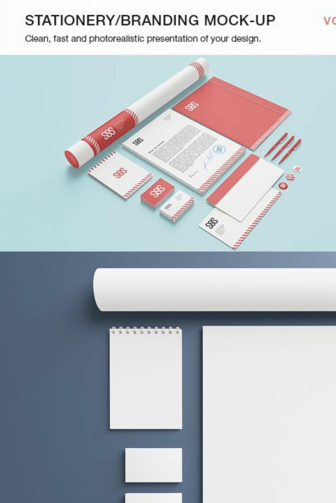 Stationery / Branding Mock-up vol.1 – MasterBundles