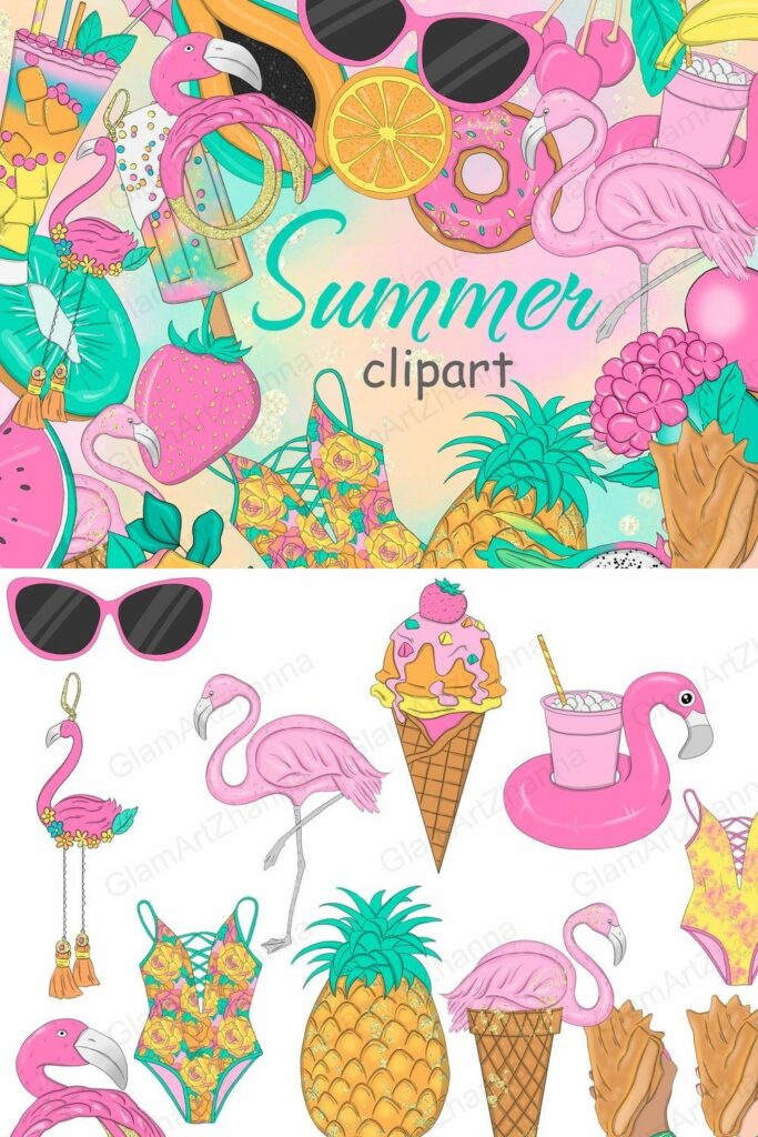 Summer Clipart – MasterBundles