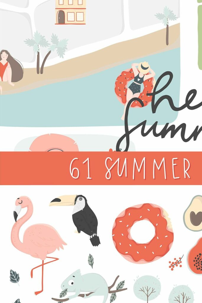 Summer map & card creator BIG BUNDLE – MasterBundles