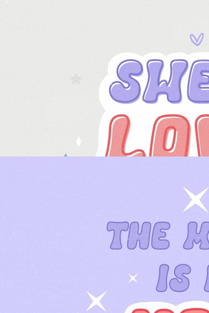 Sweetlove Hand Drawn Retro Font – MasterBundles
