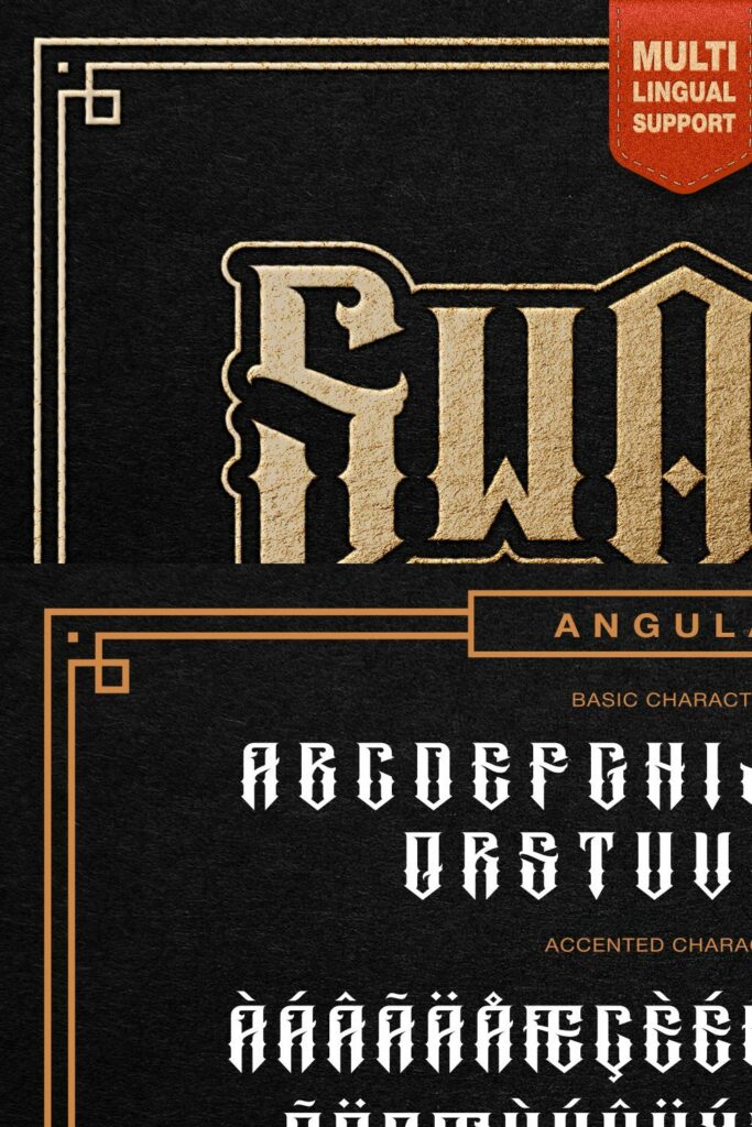 Sword Font Logo Creator – MasterBundles