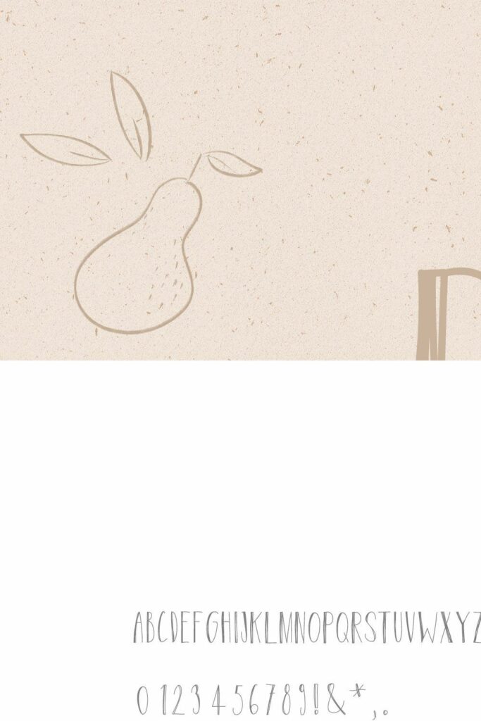 The Pear Font / handwritten style – MasterBundles