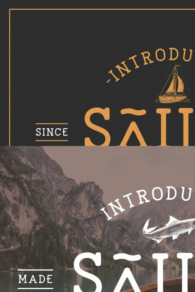 The Sailor Typeface – MasterBundles