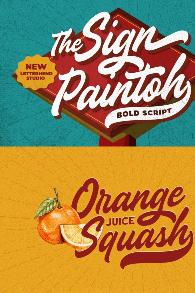 The Sign Paintoh - Bold Script – MasterBundles