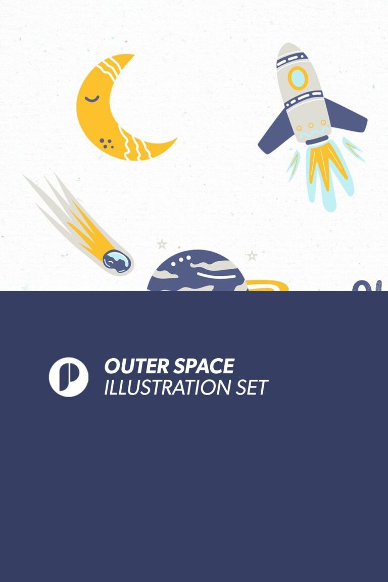 Universe Outer Space Illustration – MasterBundles
