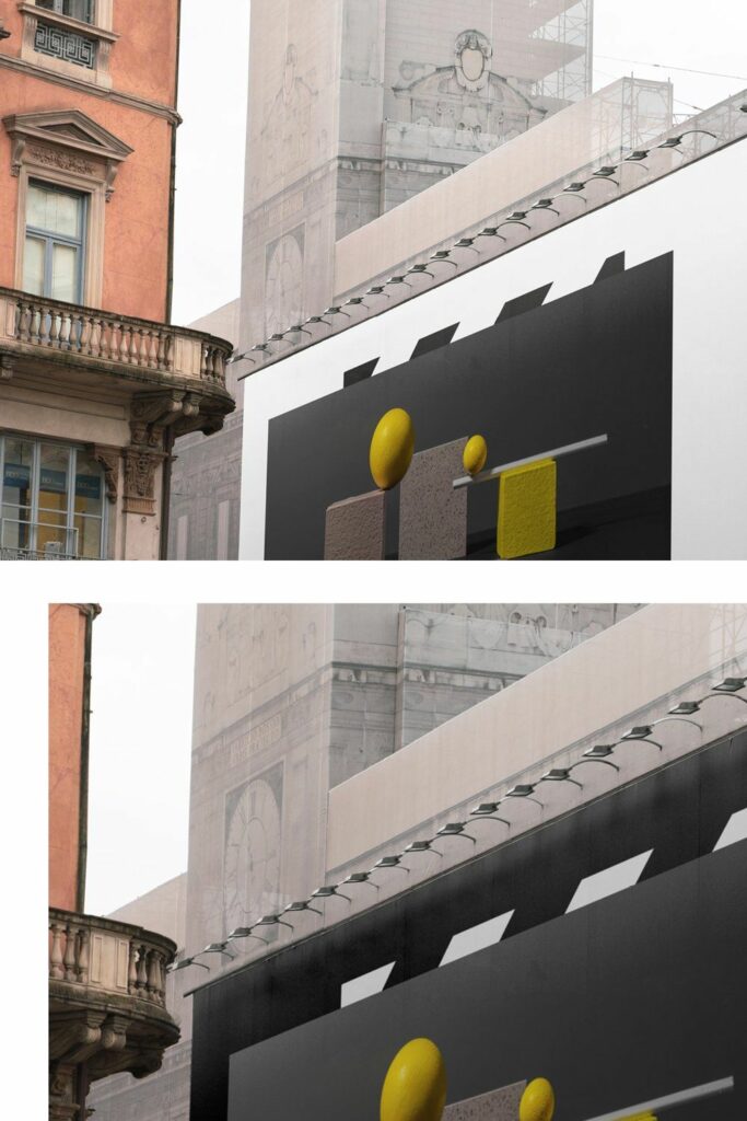 Urban Corner Billboard XXL Mockup – MasterBundles