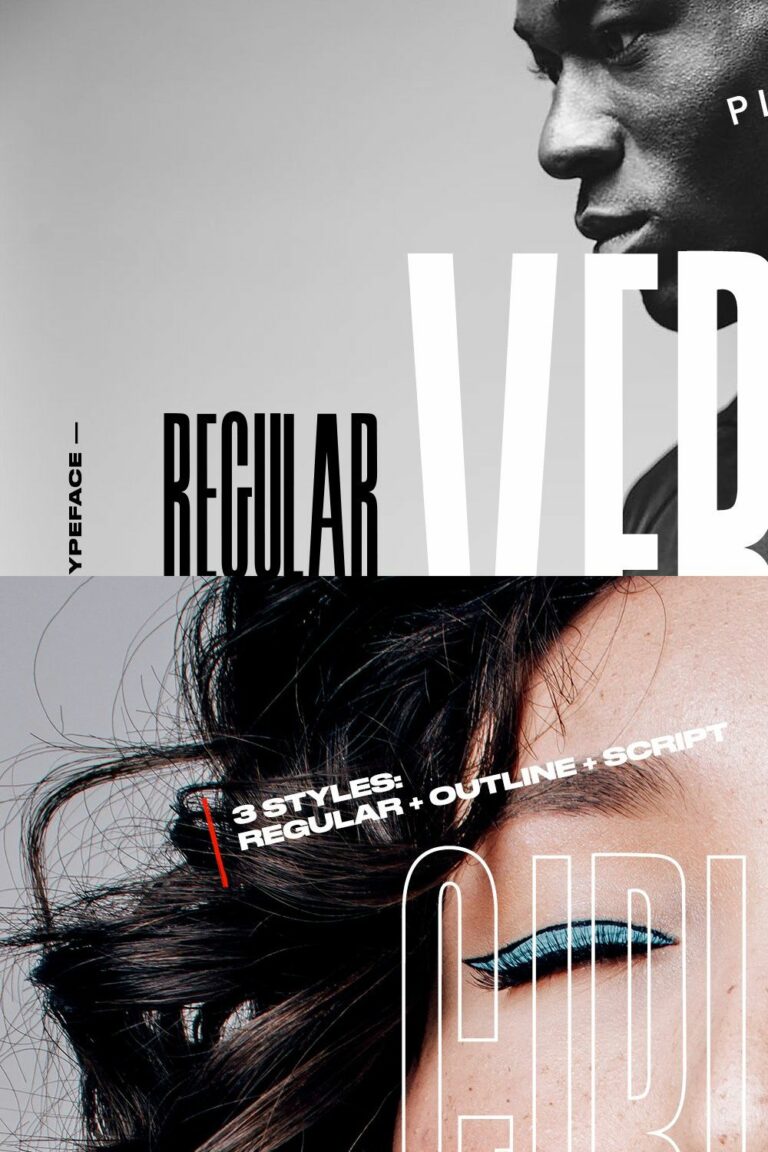 VERTIKAL — 3 CONDENSED FONTS – MasterBundles