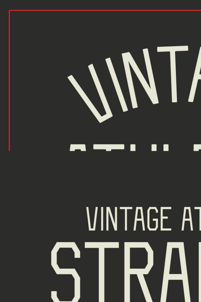 Vintage Athletic - Block Typeface – MasterBundles