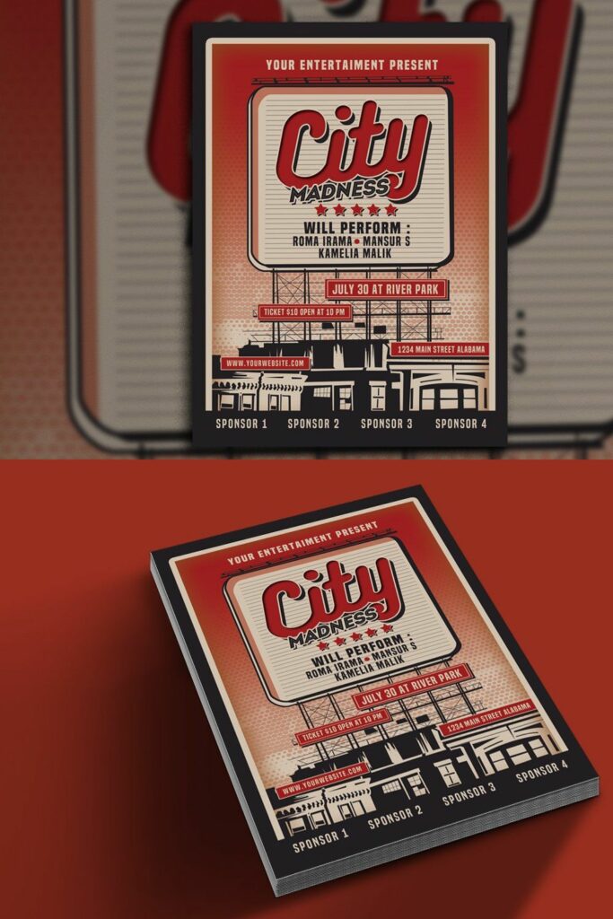 Vintage Billboard Sign Event – MasterBundles