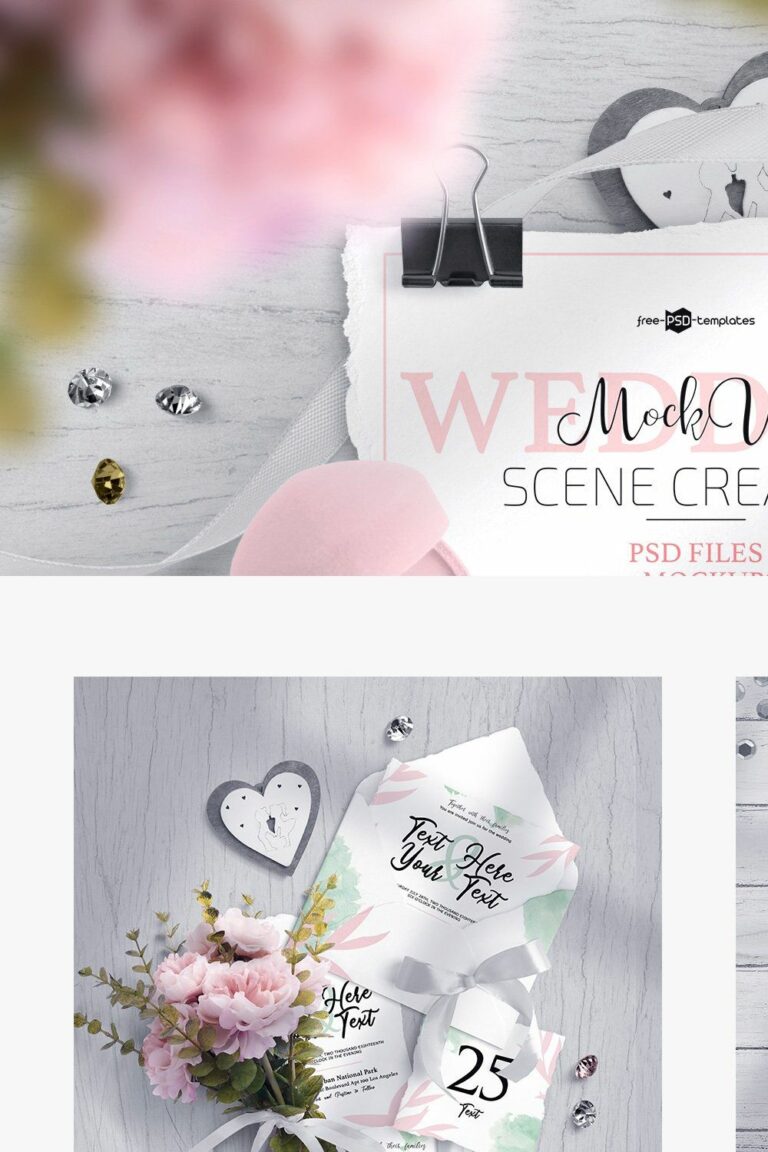 Wedding Mockup Scene Creator – MasterBundles