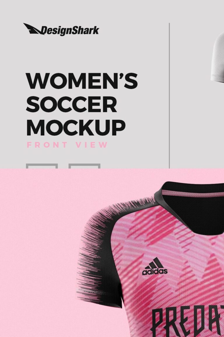Women's Soccer Kit Mockup - Front – MasterBundles