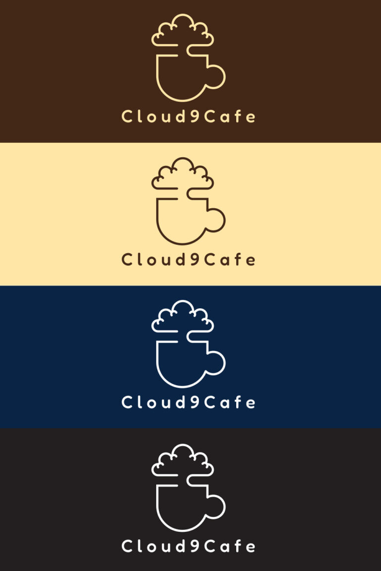 Coffee logo, Cafe logo, Cloud Coffee Logo, Logo - MasterBundles