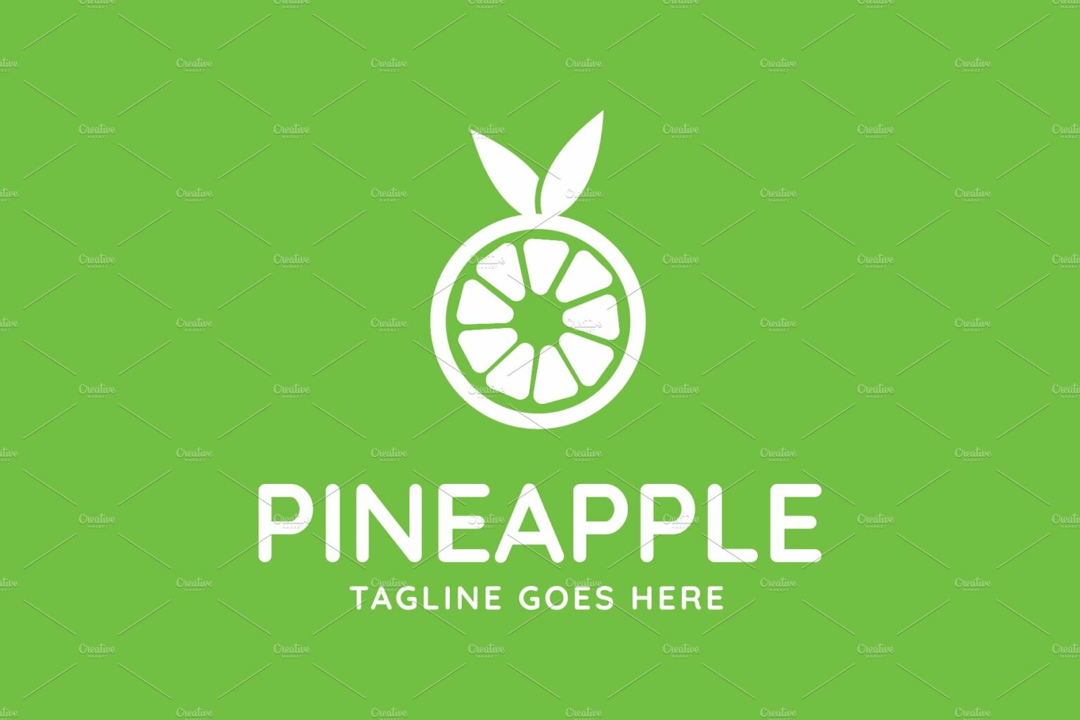 PineApple - Juice Logo Template – MasterBundles