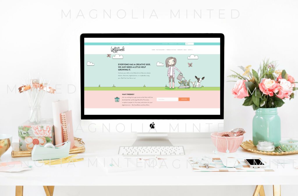 Feminine Computer Mockup 01 – MasterBundles