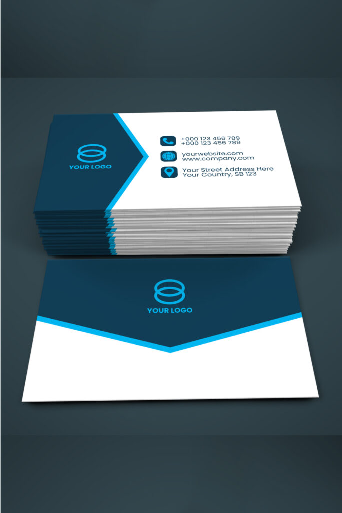 Business Card Design Creative Modern Business Card Template - MasterBundles