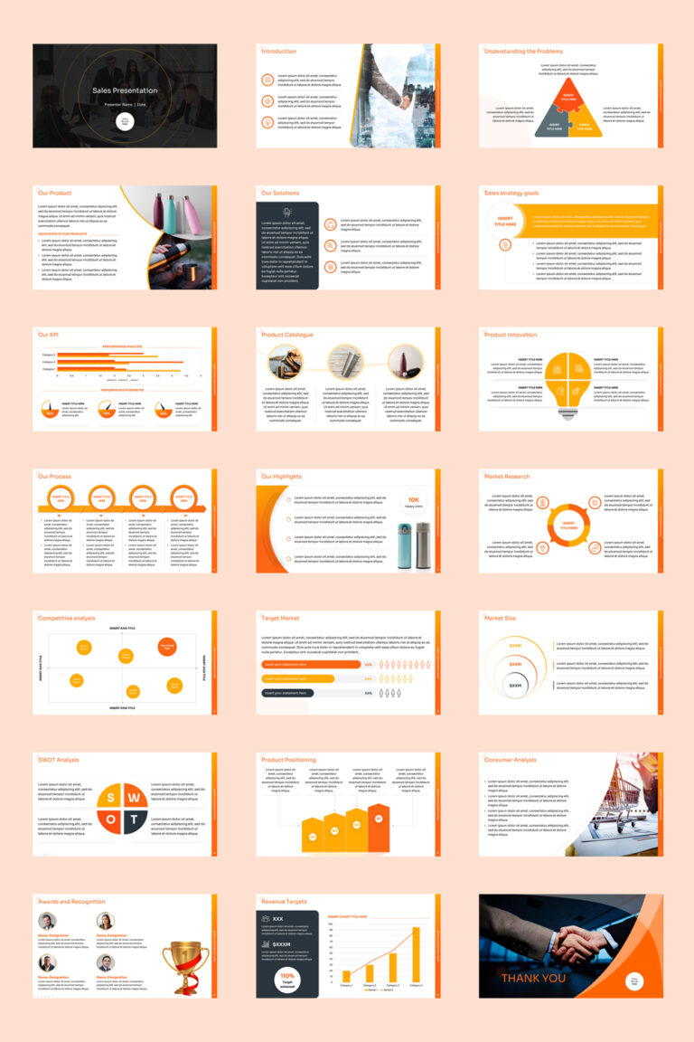 Sales Presentation, Sales pitch, Proposal Presentation - MasterBundles