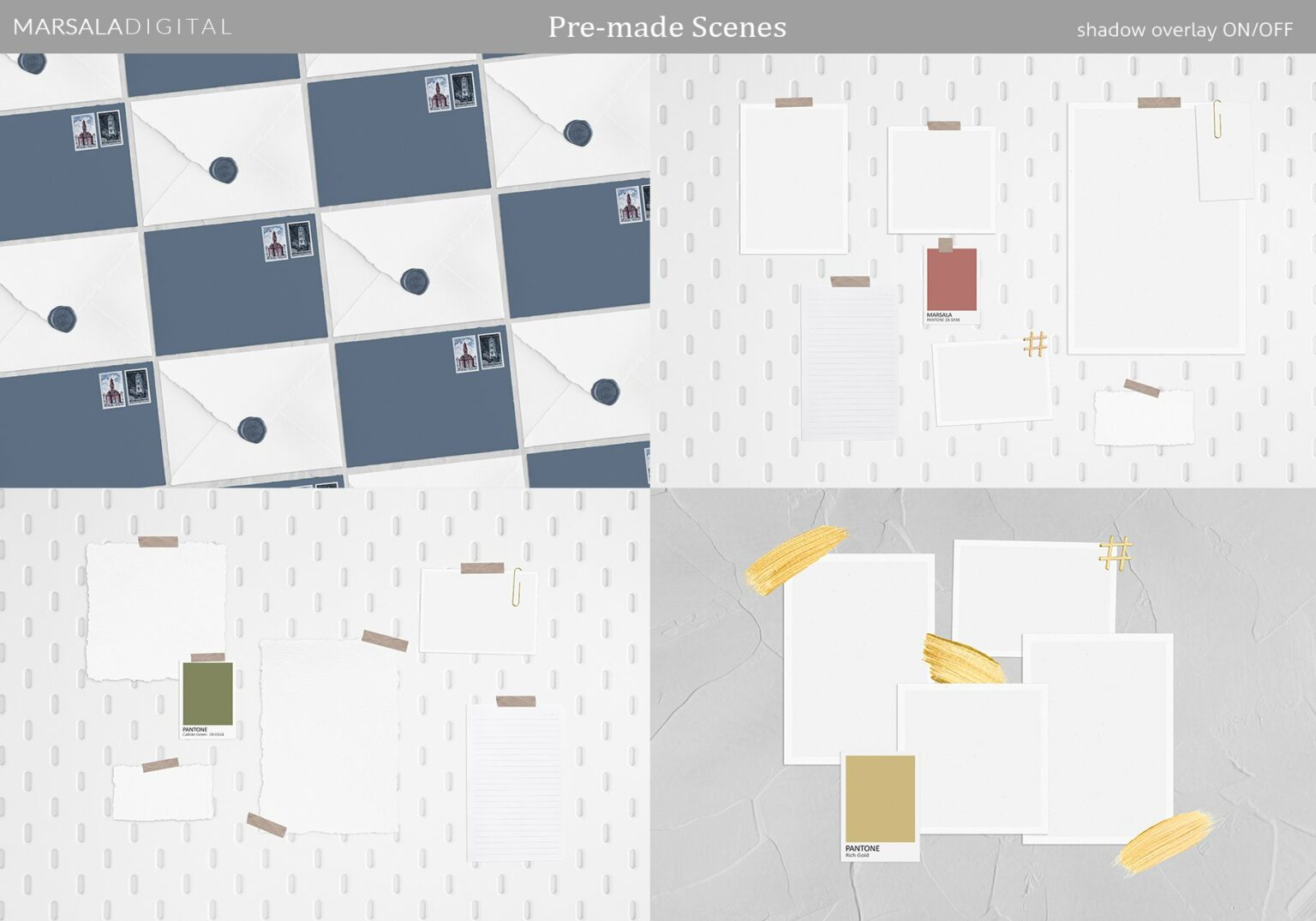 Mood Board Mockup Scene Creator – MasterBundles