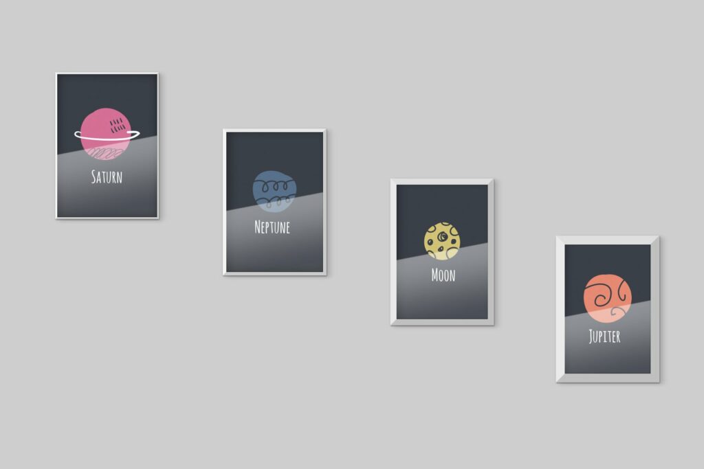 Doodle Space Clipart Set – MasterBundles