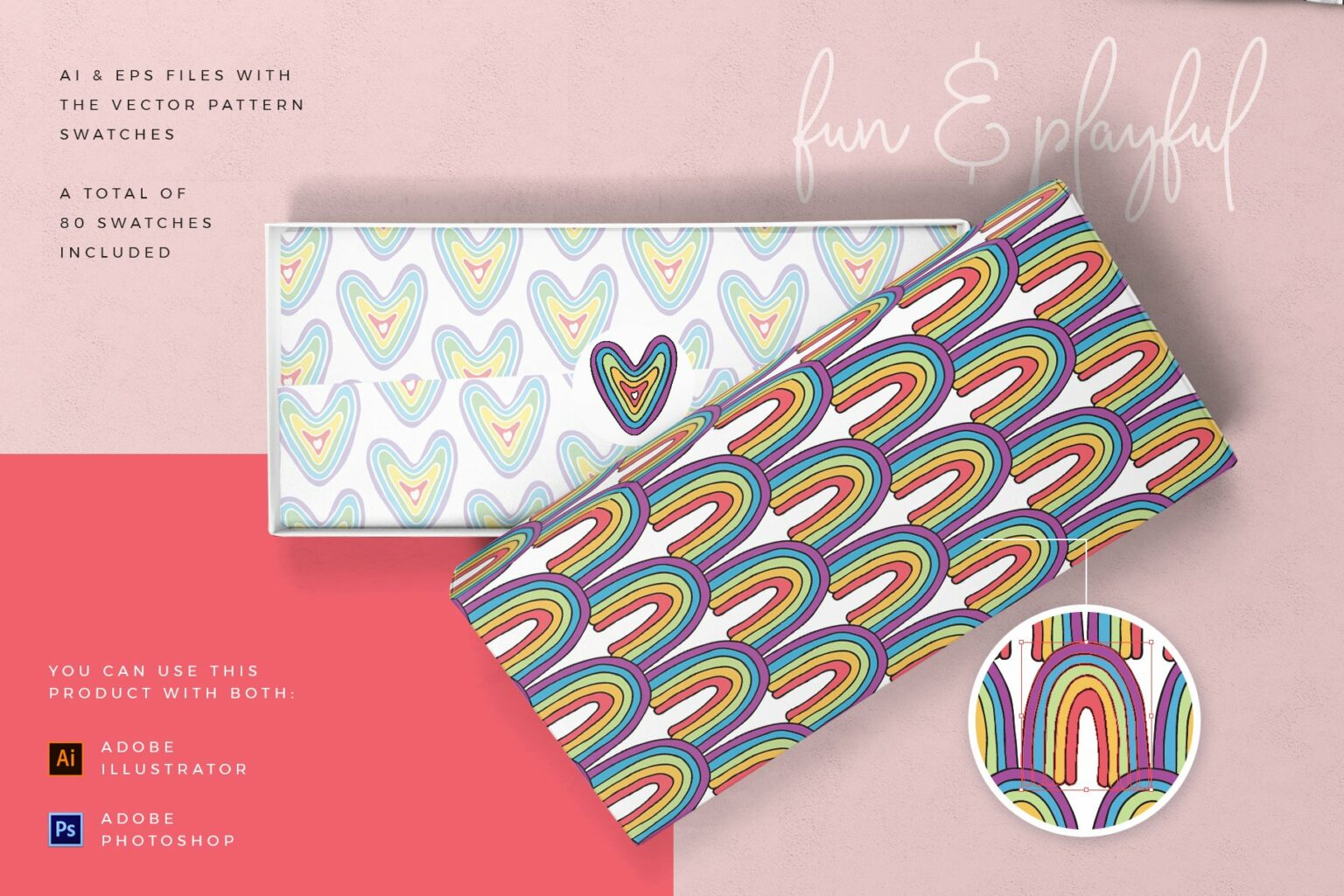 Ultimate Rainbow Patterns Collection – MasterBundles