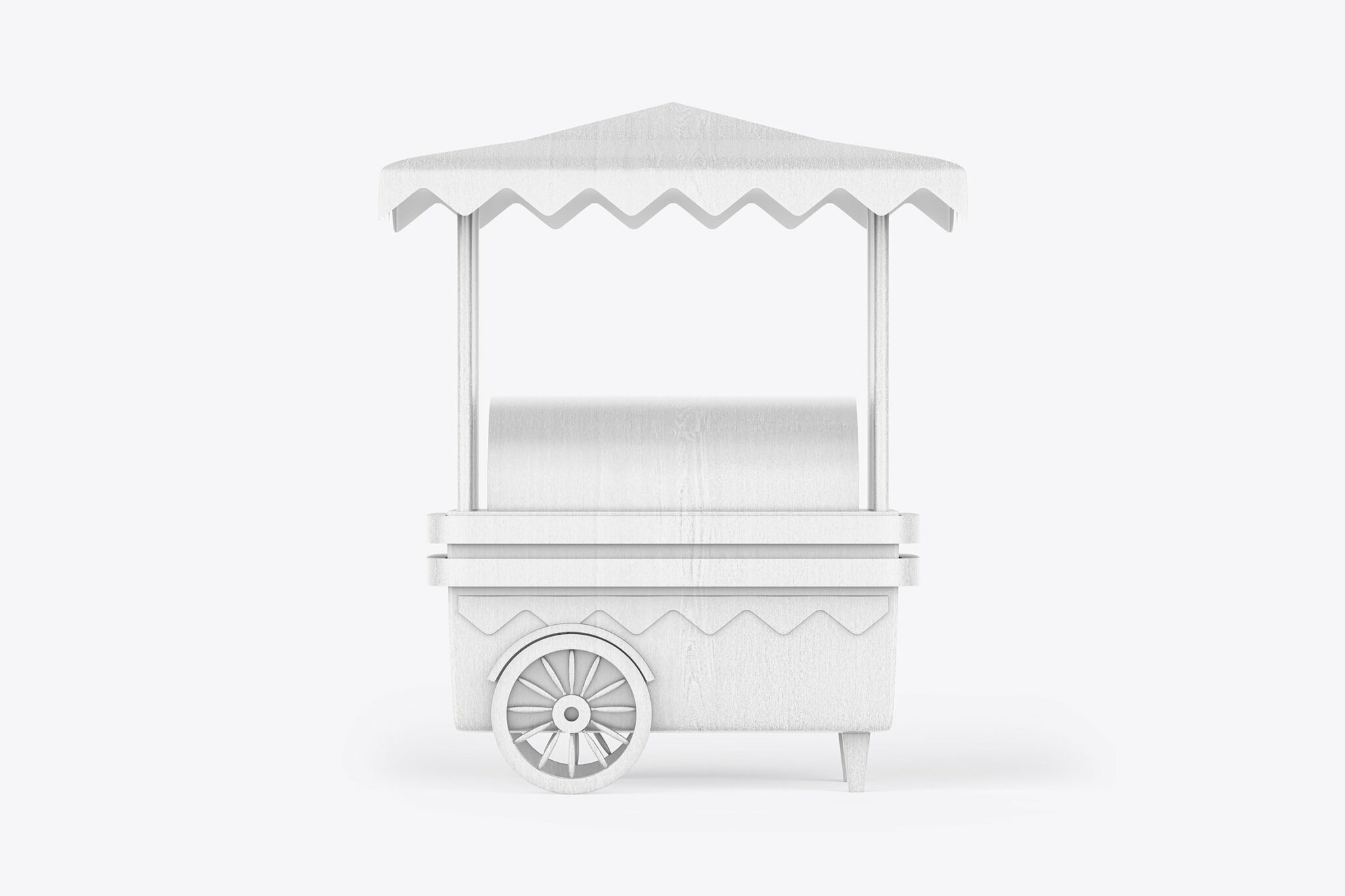 Wooden Exhibition Booth Mockup Masterbundles
