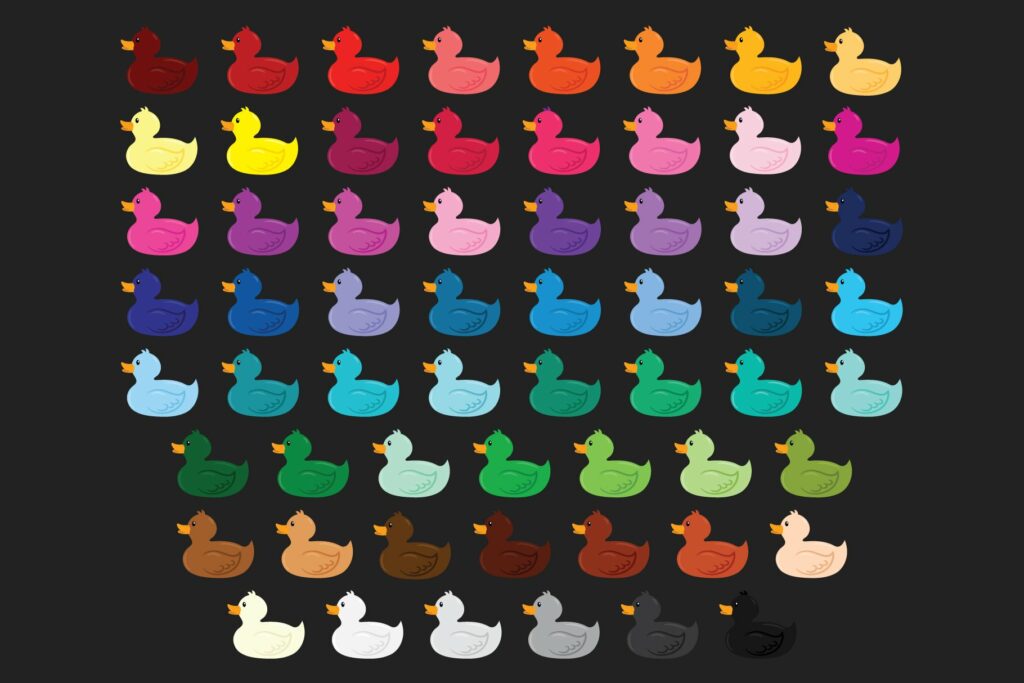Rubber Duck Clip Art Set – MasterBundles
