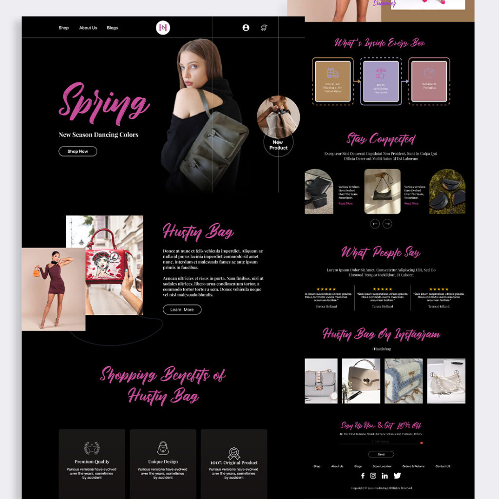 Ecommerce Website PSD & XD Templates - MasterBundles