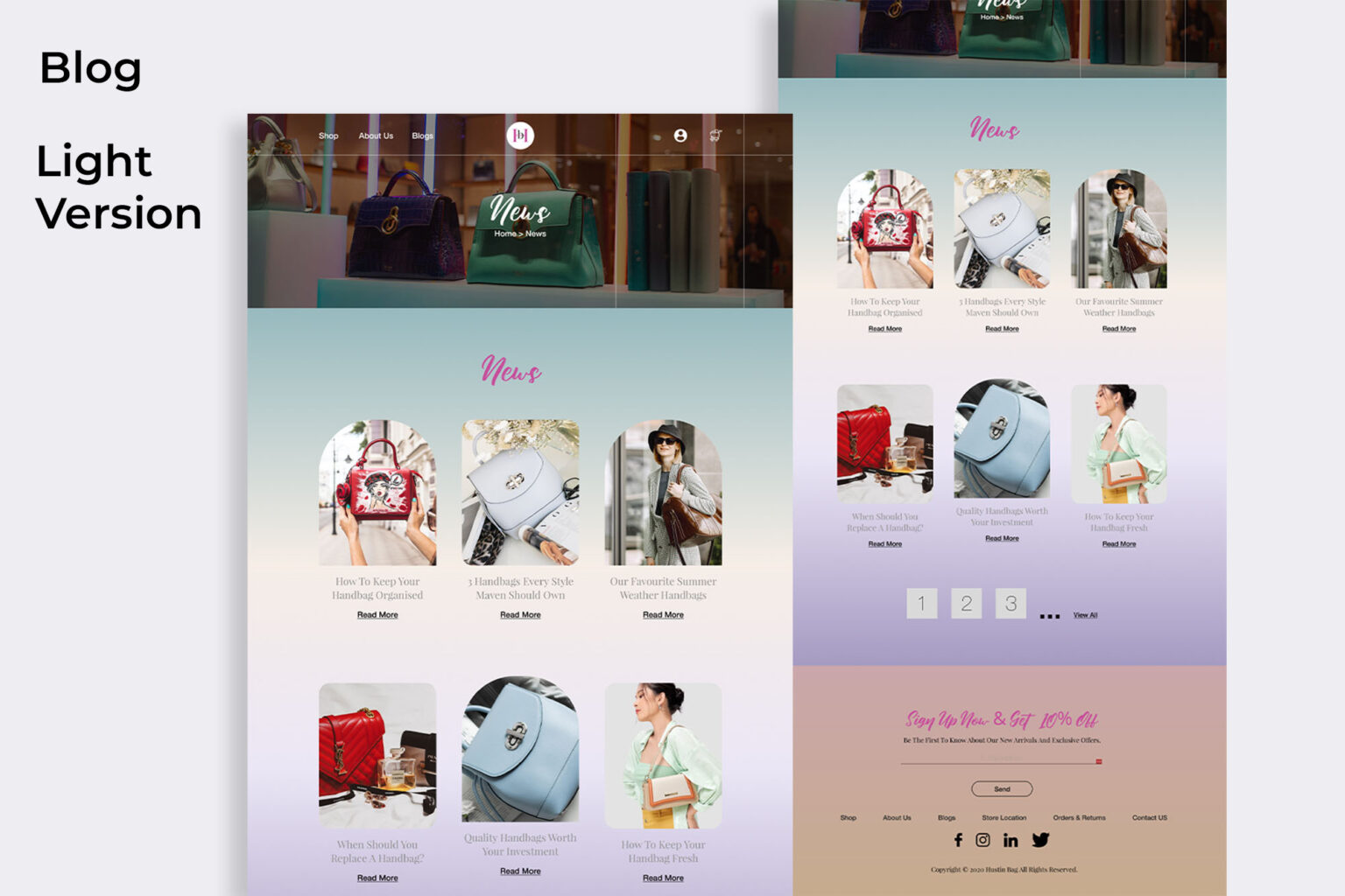 Ecommerce Website PSD & XD Templates - MasterBundles