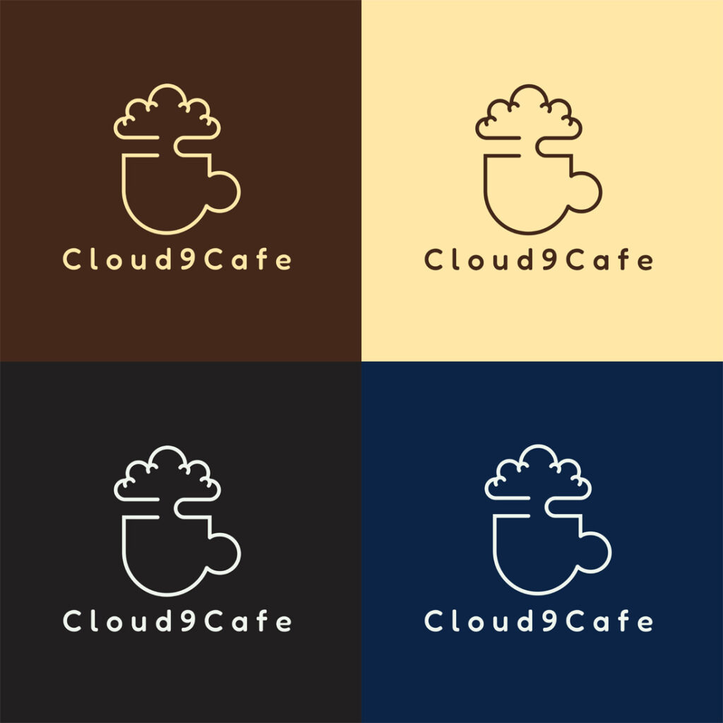 Coffee logo, Cafe logo, Cloud Coffee Logo, Logo - MasterBundles