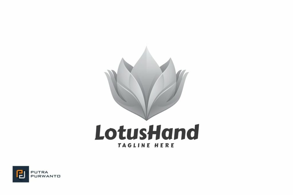 Lotus Hand - Logo Template – MasterBundles