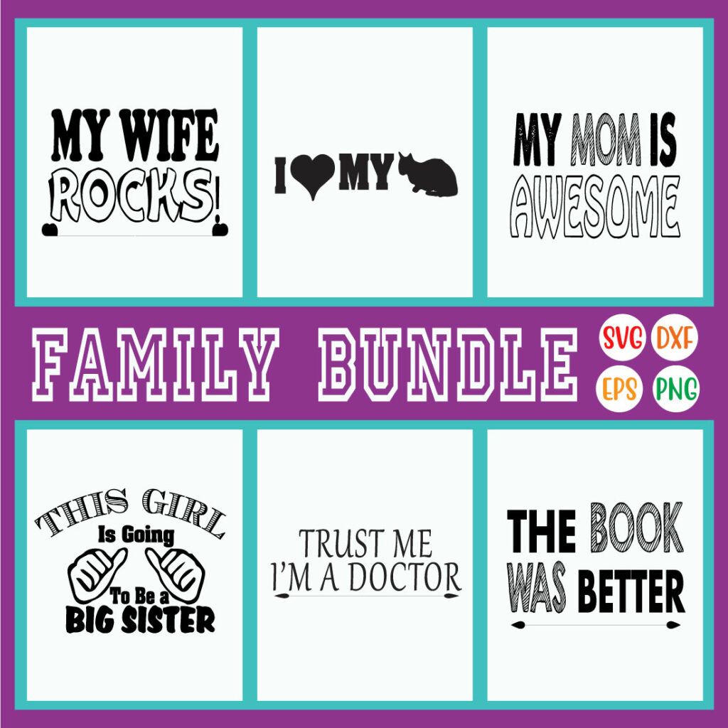 Family Designs Bundle Vol.20 - MasterBundles