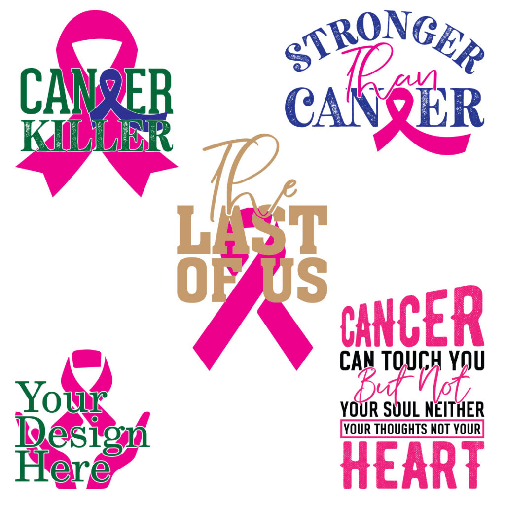 Cancer SVG T Shirt Designs Bundle - MasterBundles