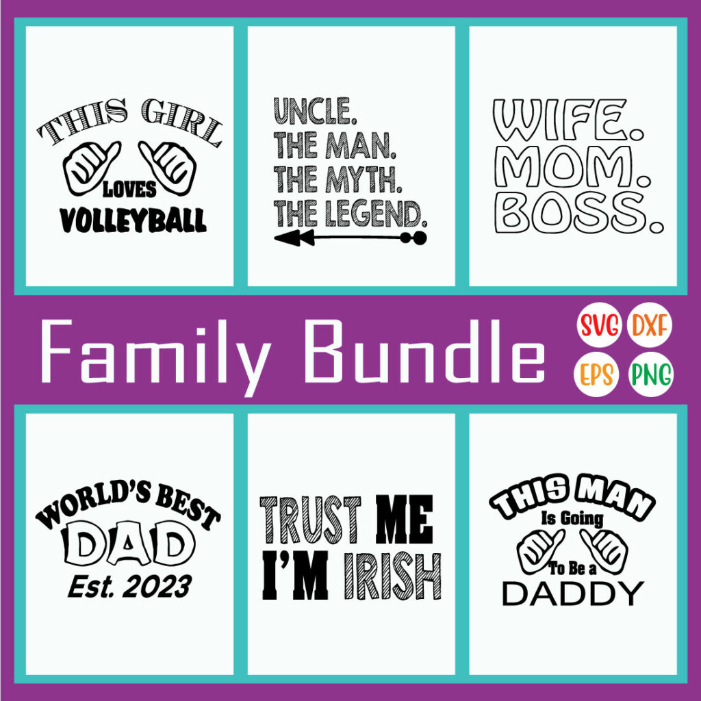 Family Quote Typography Designs Vol.11 - MasterBundles