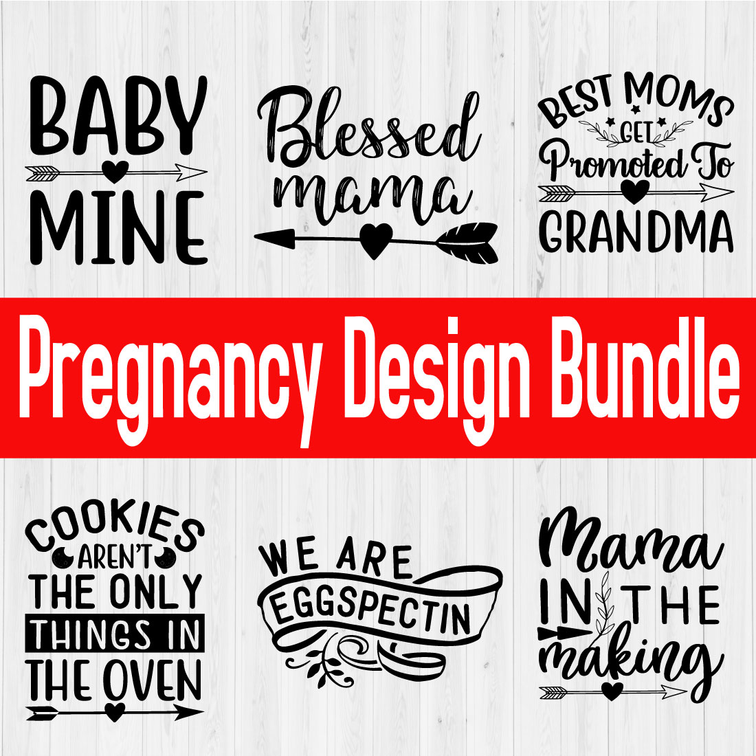 Pregnancy T Shirt Designs Vol 9 Masterbundles