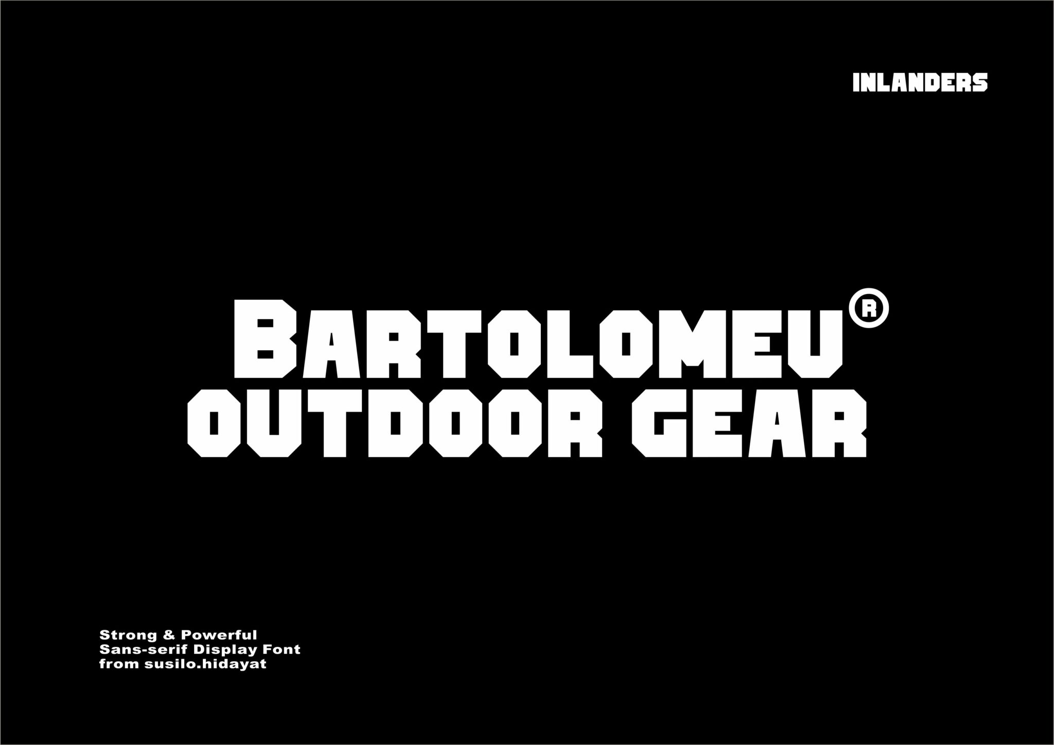 INLANDERS - HEAVY BLOCK FONT – MasterBundles