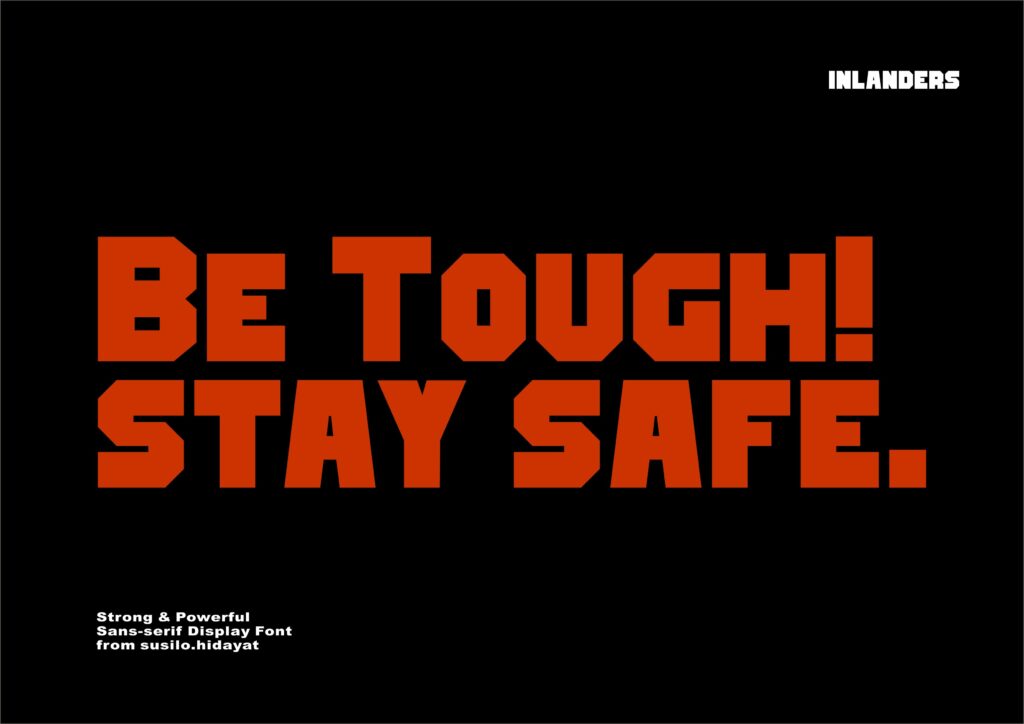 INLANDERS - HEAVY BLOCK FONT – MasterBundles