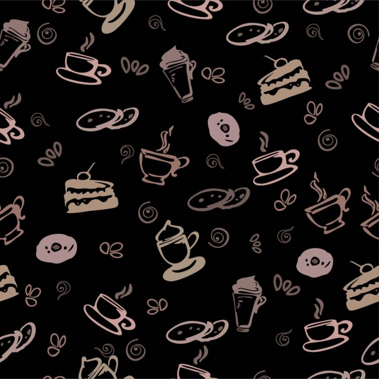 Coffee Seamless Patterns – MasterBundles