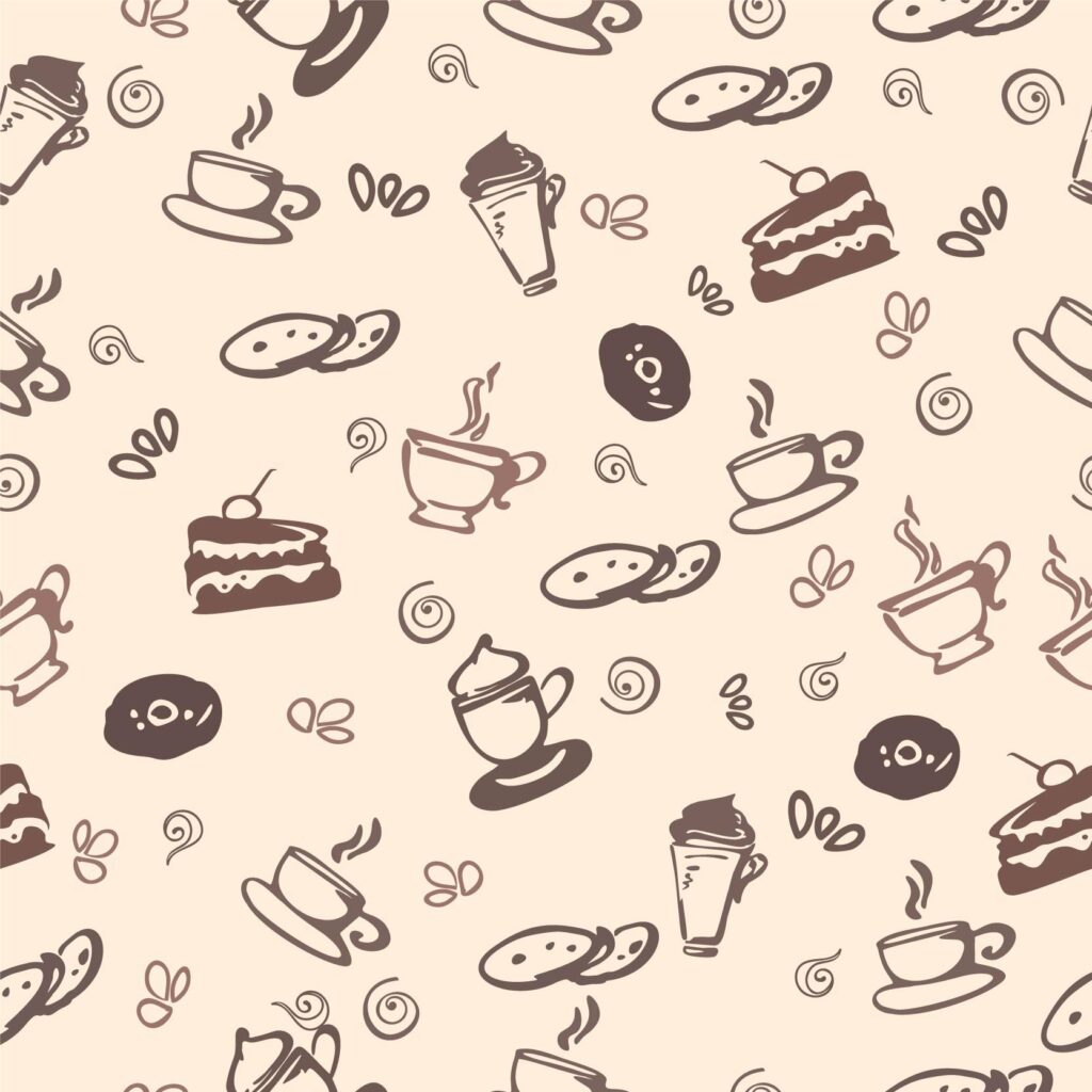 Set of Coffee seamless pattern – MasterBundles