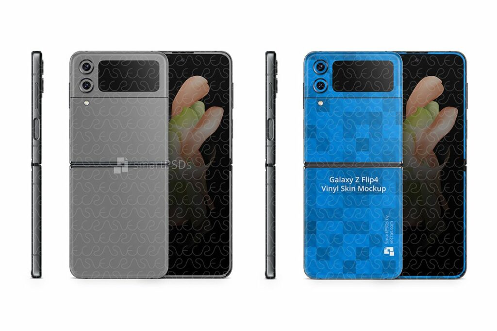Galaxy Z Flip 4 (2022) PSD Skin PSD – MasterBundles