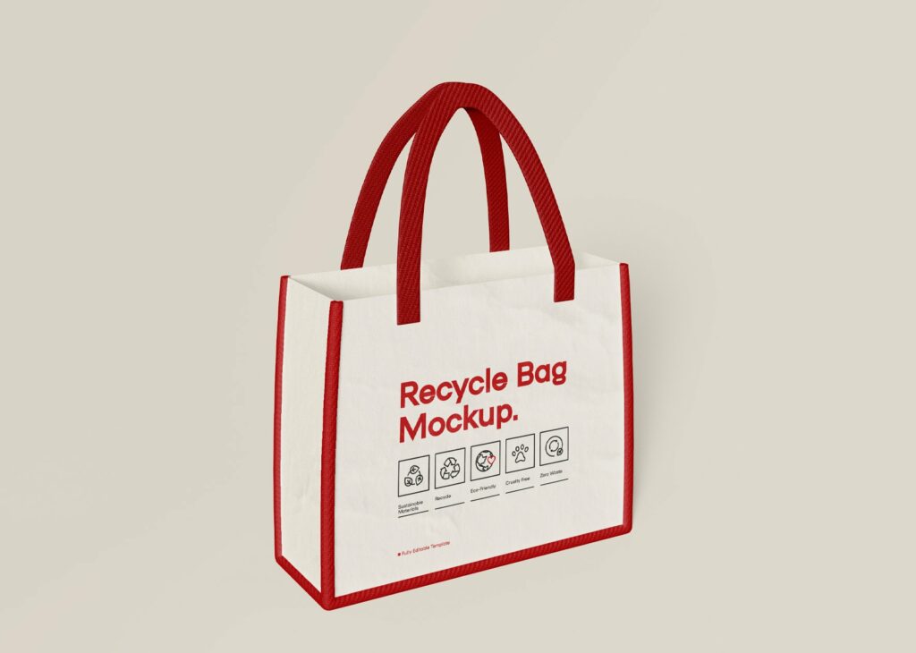 Recycle Bag Mockup – MasterBundles
