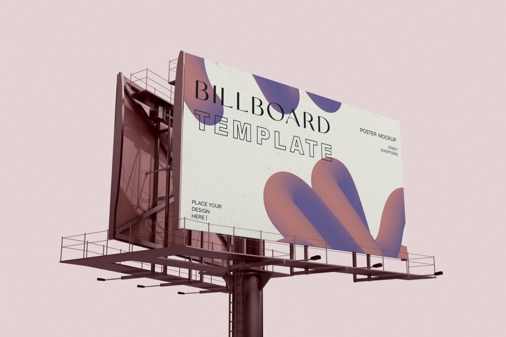3d Advertising Billboard Mockup – MasterBundles