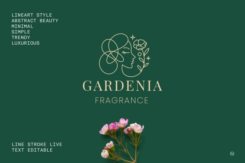 Gardenia Logo Template – MasterBundles
