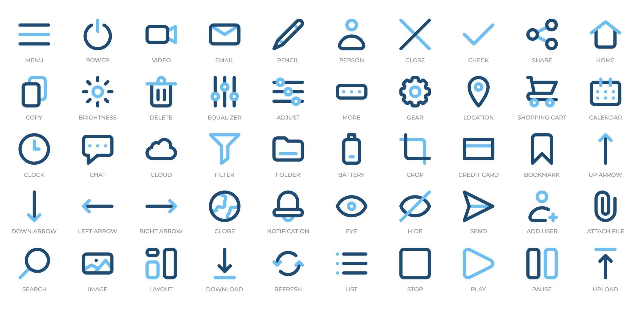 User Interface Icons Pack