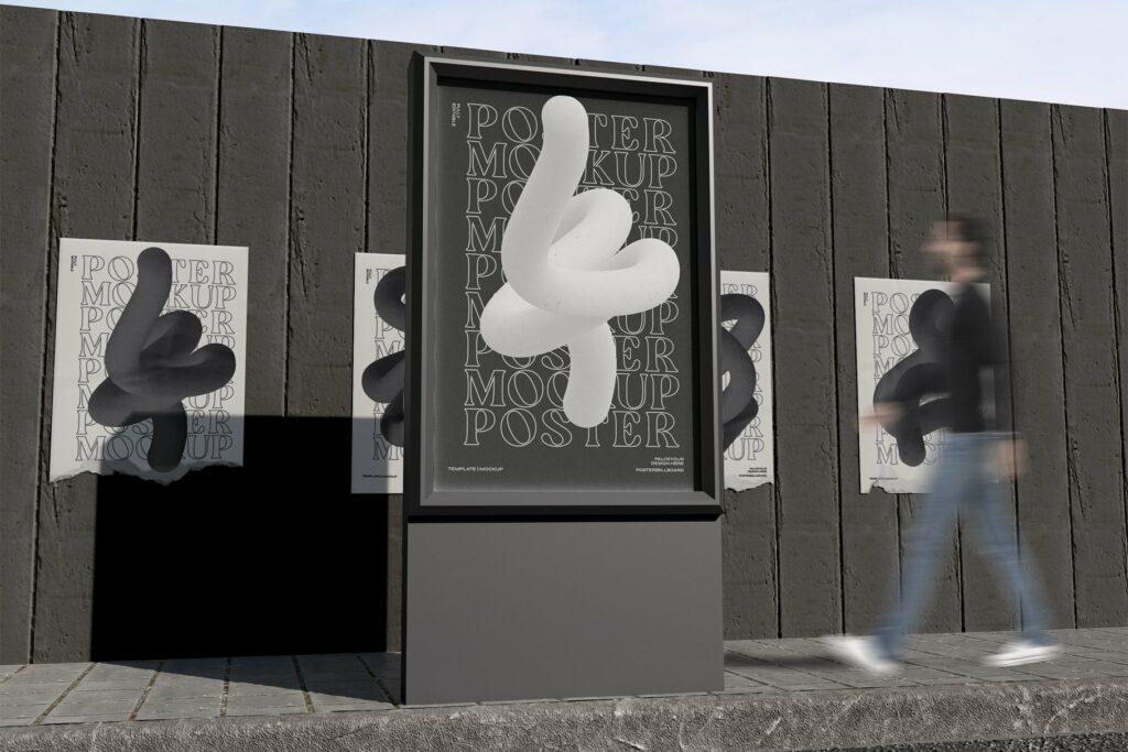 3d Street Billboards Mockup – MasterBundles