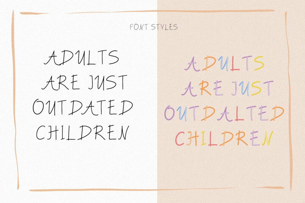 FUN PARTY - Handwritten Font – MasterBundles