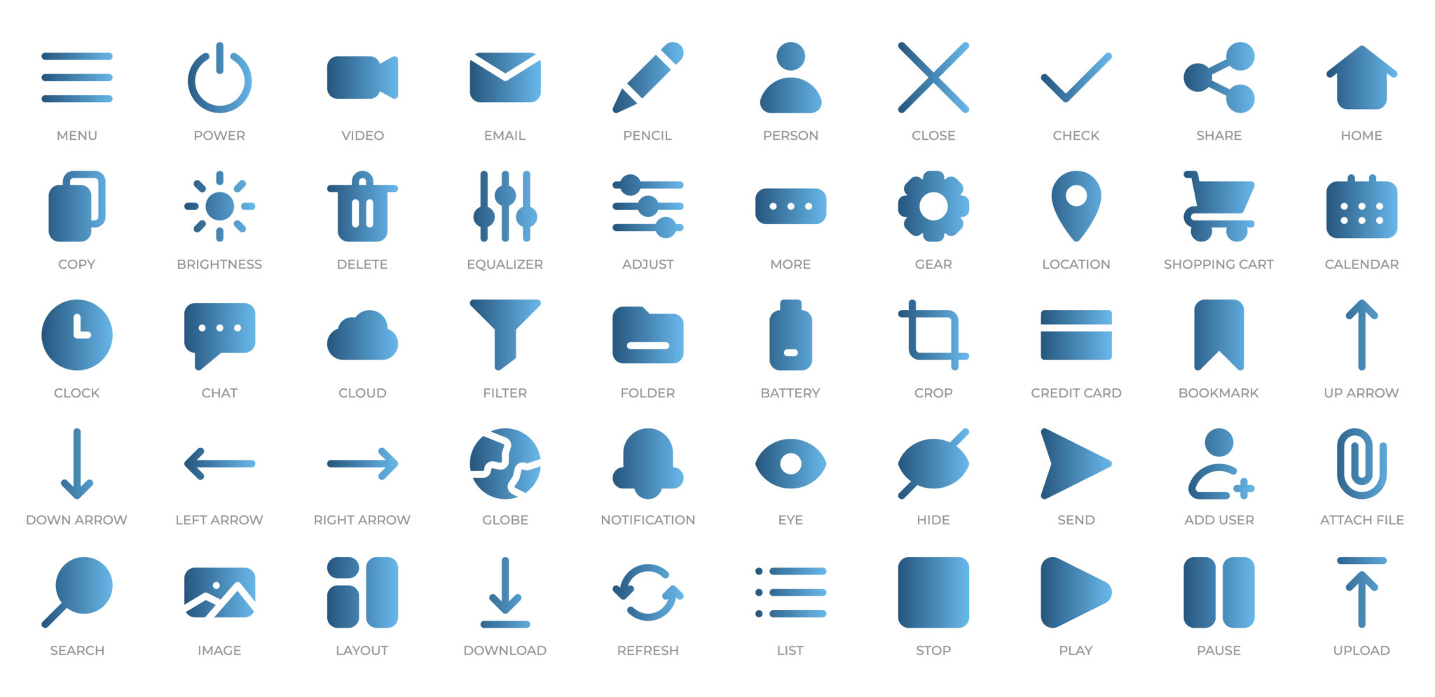 User Interface Icons Pack
