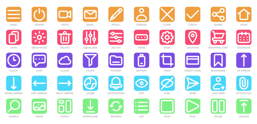 User Interface Icons Pack