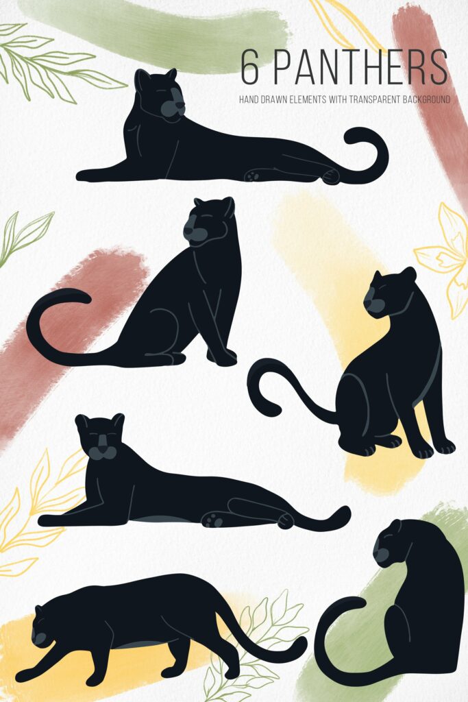 Savanna Collection. Pathers&Cheetahs – MasterBundles